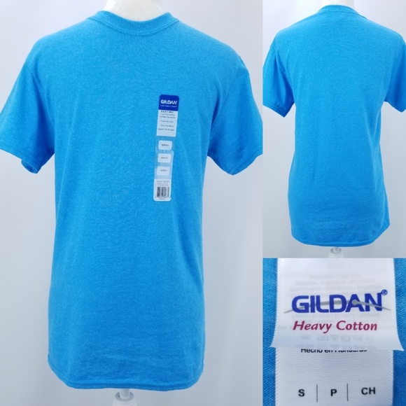 Gildan | Shirts | Gildan Adult Mens Small Heavy Cotton 550 Basic Tee ...